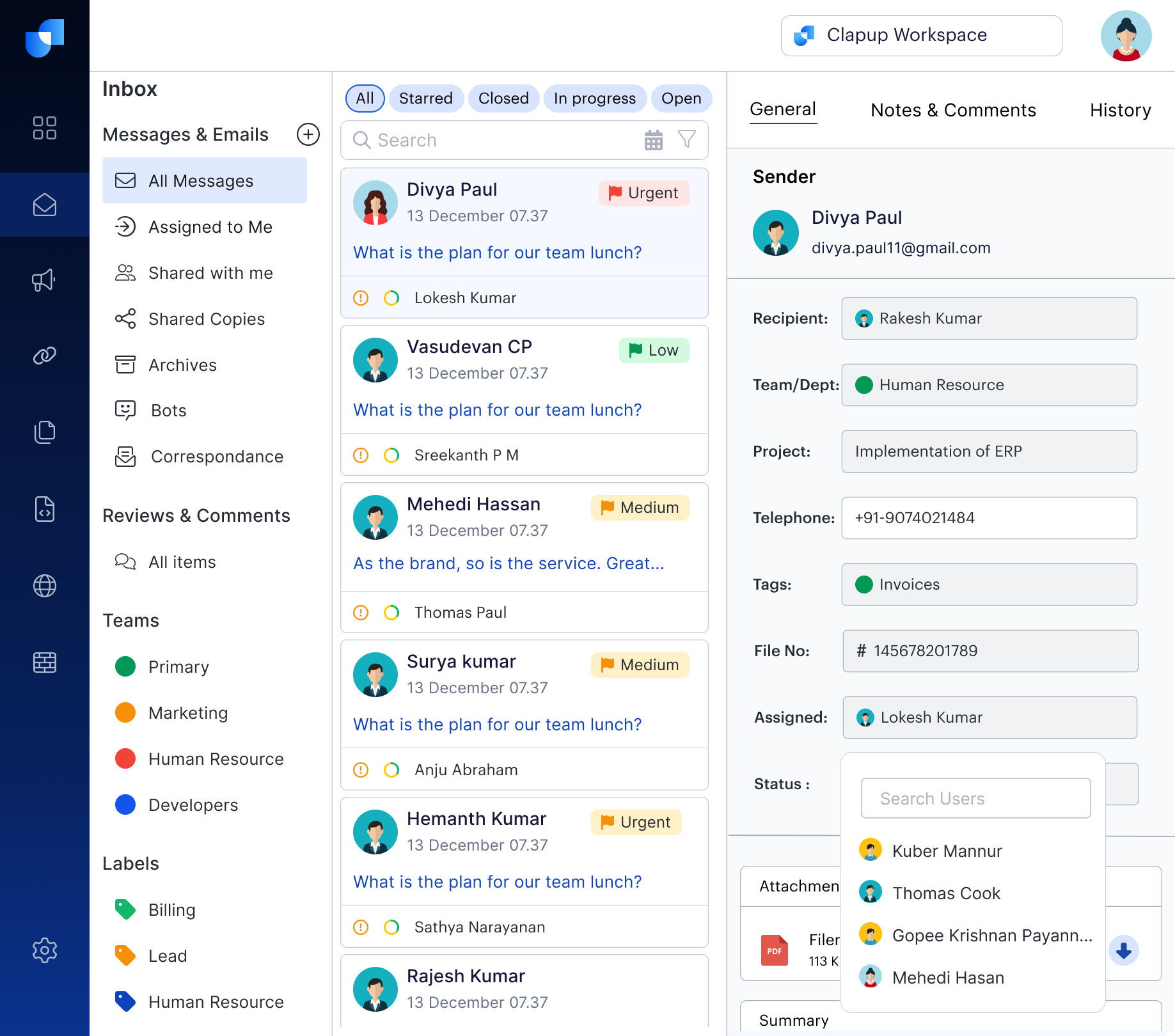 Features | Unified Communication, Document Collaboration, & Web Publishing